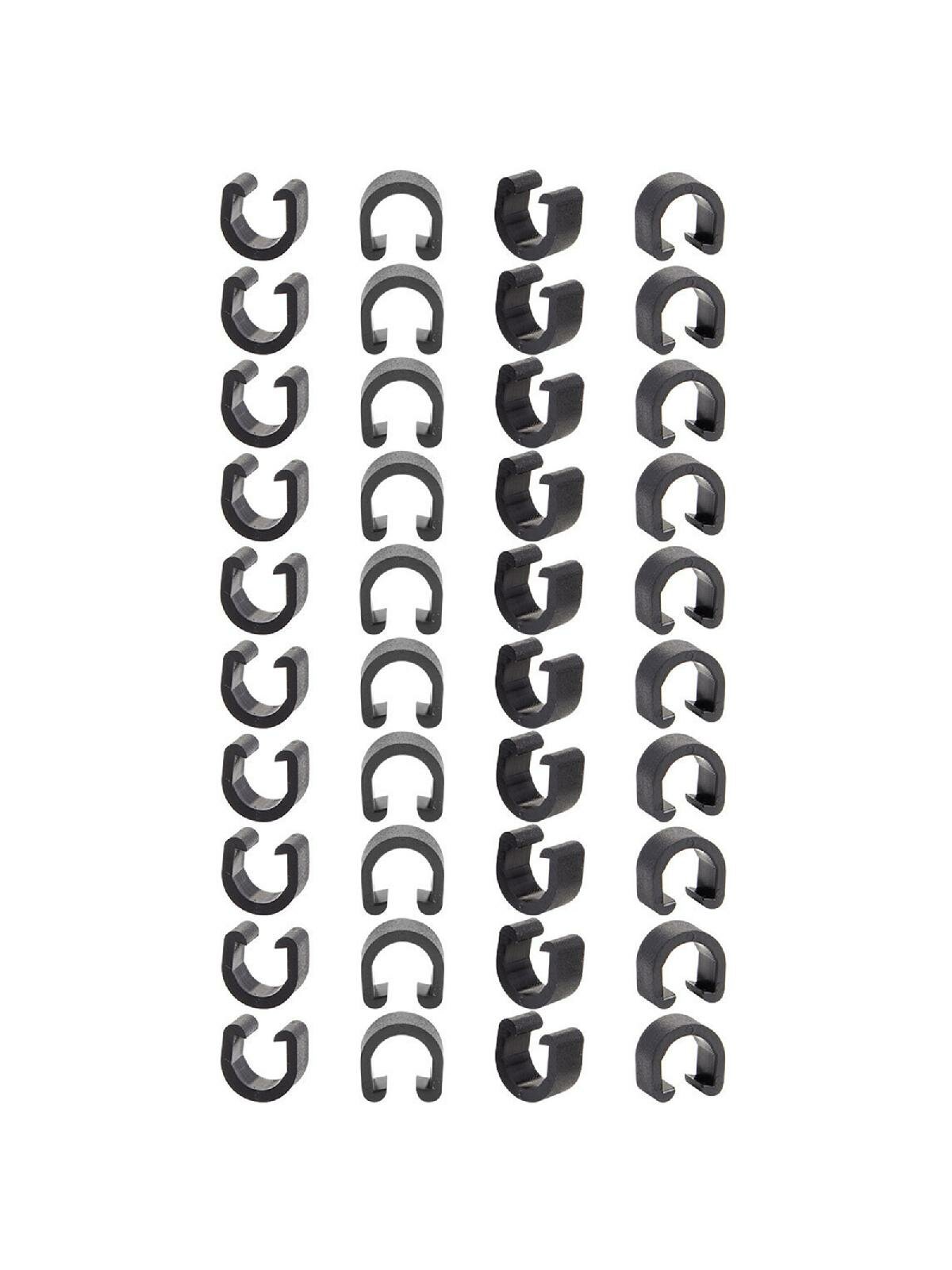 40шт Универсальные Велосипеды Управление Тросами Фиксатор Тормозных Тросов Велосипедов