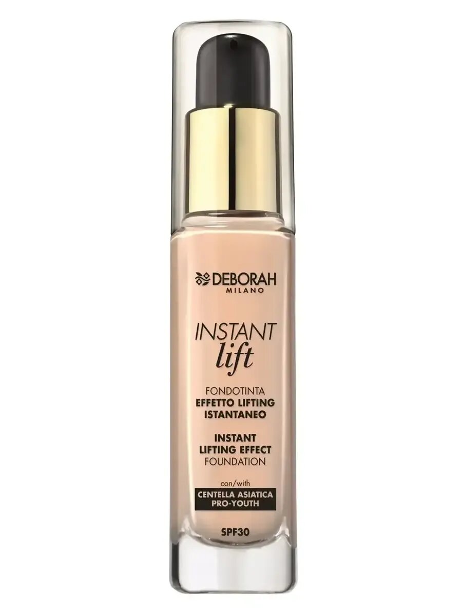 Тональный крем Deborah Milano Instant Lifting Effect Foundation SPF 30, 00 слоновая кость