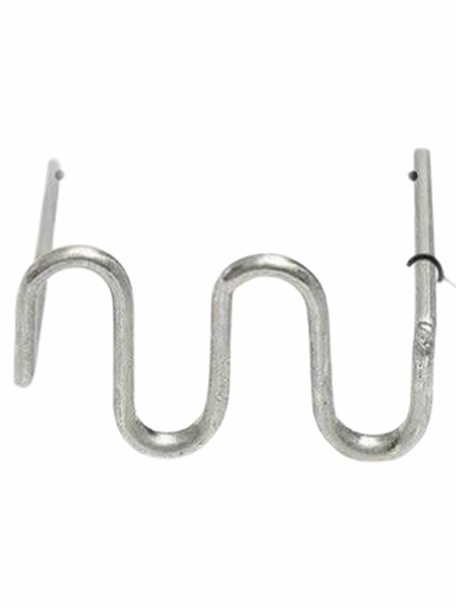 Скобы для паяльника для пластика для бампера (0,8 мм, 500 шт.) форма S