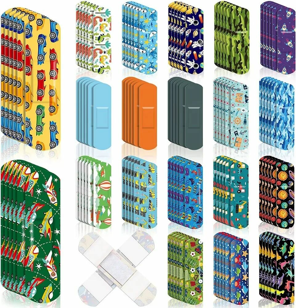 Бинт спортивный Happy Patch, гипоаллергенный, водостойкий, 7.2x1.9 см