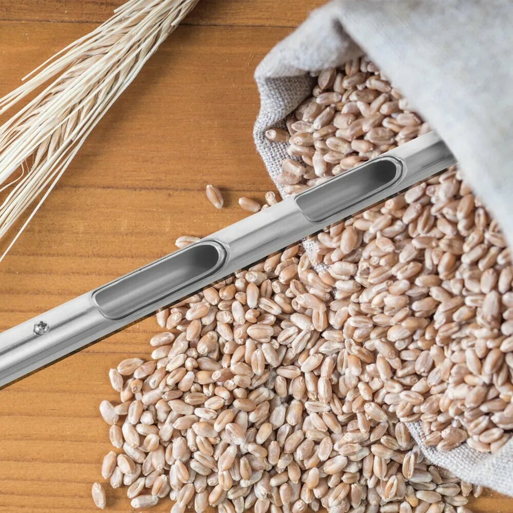 Поставка образцов зерна пшеницы и кукурузы, металлический образцоделатель для риса и круп для фермы