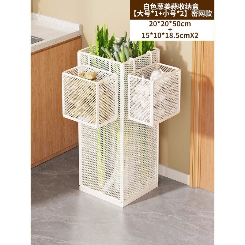 Прямые продажи с фабрики: стойка для хранения лука, имбиря и чеснока для лука, ямса, овощей, настольная чашка, коробка для специй, корзина для овощей