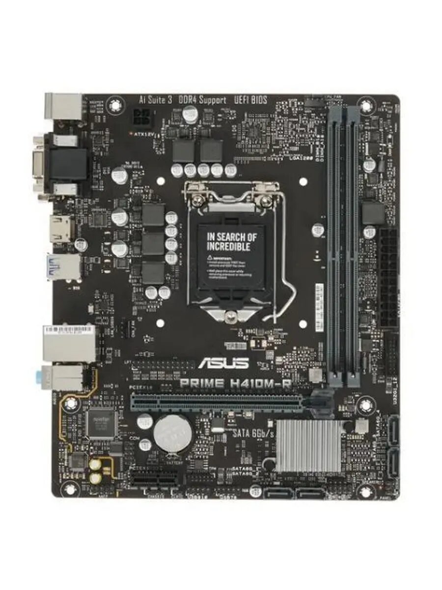 Материнская плата PRIME H410M-R-SI - LGA 1200, DDR4