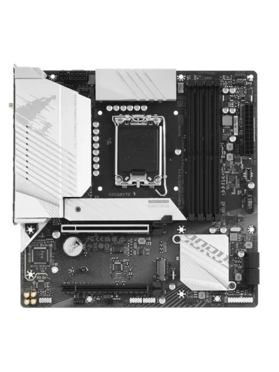 Материнская плата B760M AORUS ELITE AX - LGA 1700, DDR5