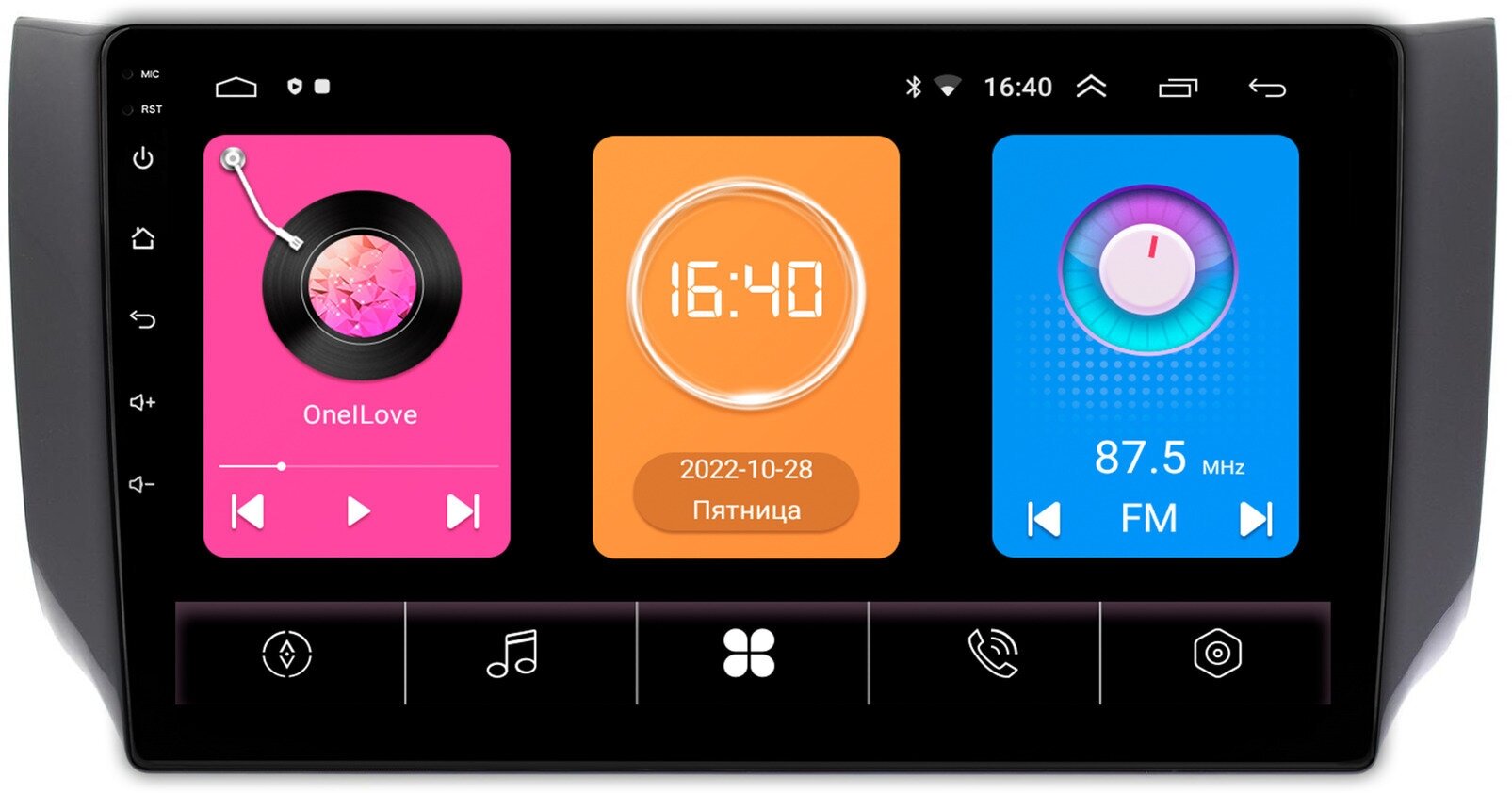 Штатная магнитола OEM RK10-1046 Nissan Sentra 7 (B17), Tiida 2 2012-2019 (авто с Navi) Android 10 (CarPlay, AHD, 1/32)
