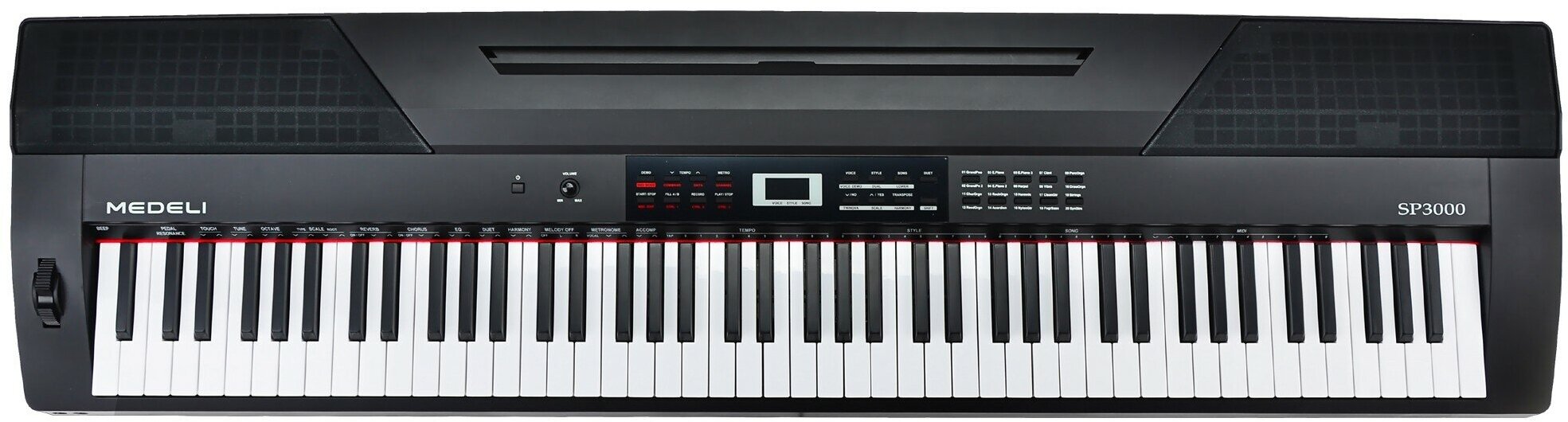 MEDELI SP3000 цифровое фортепиано, 88 клавиш, молоточковая механика без стоек