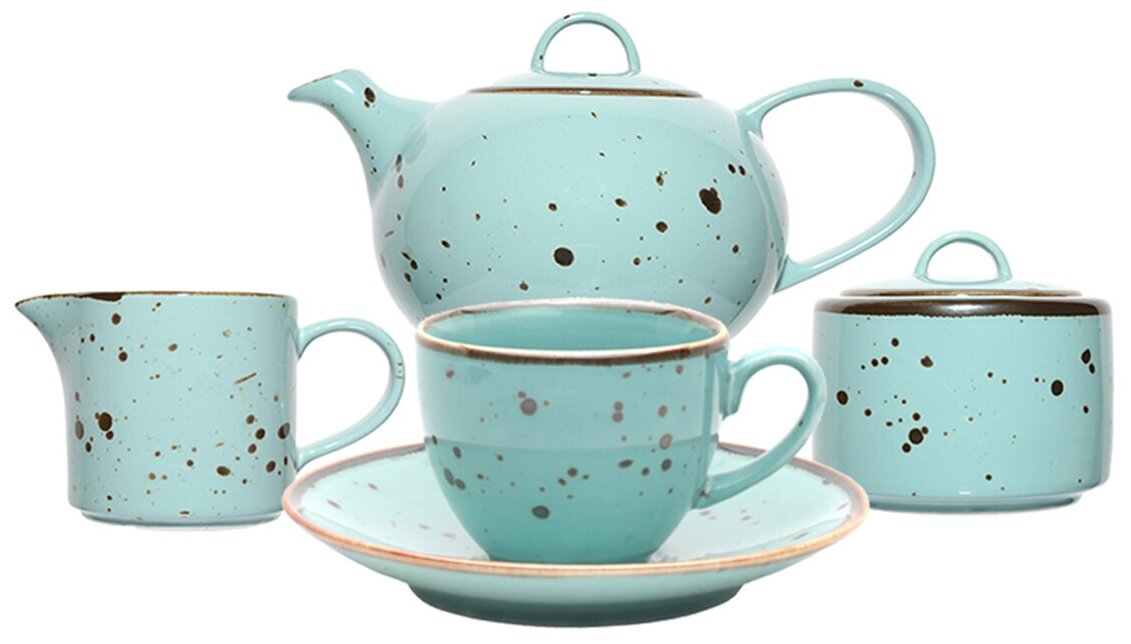 Чайный сервиз 15 предмет Коттедж Тиффани