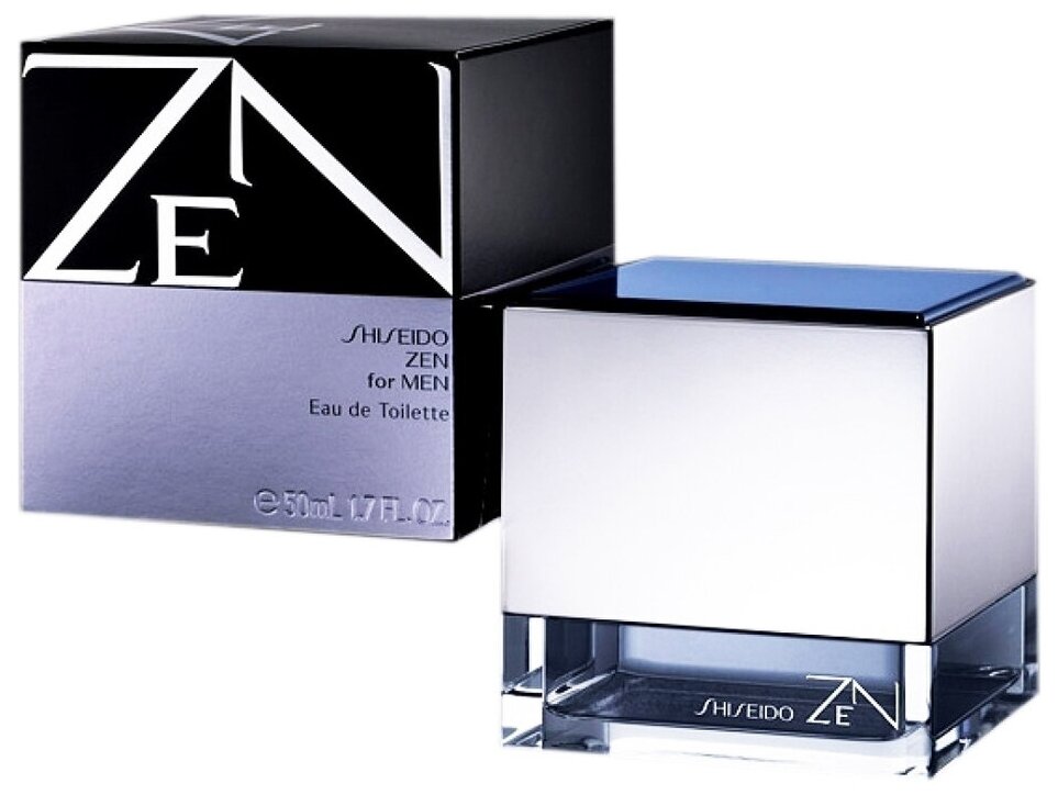 Shiseido, Zen For Men, 50 мл, туалетная вода мужская