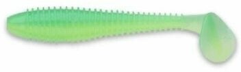 Приманка силиконовая Keitech Swing Impact Fat 7.8" EA11 Lime Chartreuse Glow 2 шт/уп