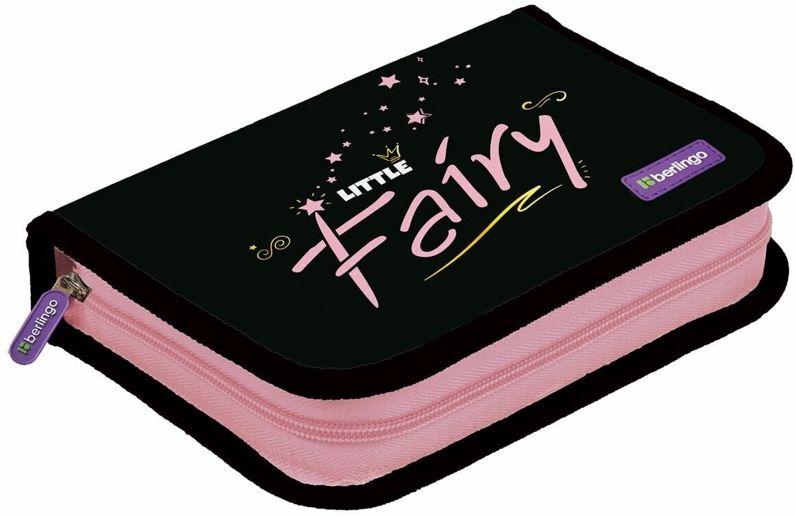 Пенал-книжка без наполнения Little fairy 140х200х40мм Berlingo
