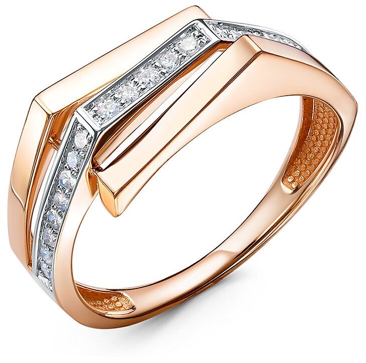 Кольцо, золото, 585 проба, бриллиант