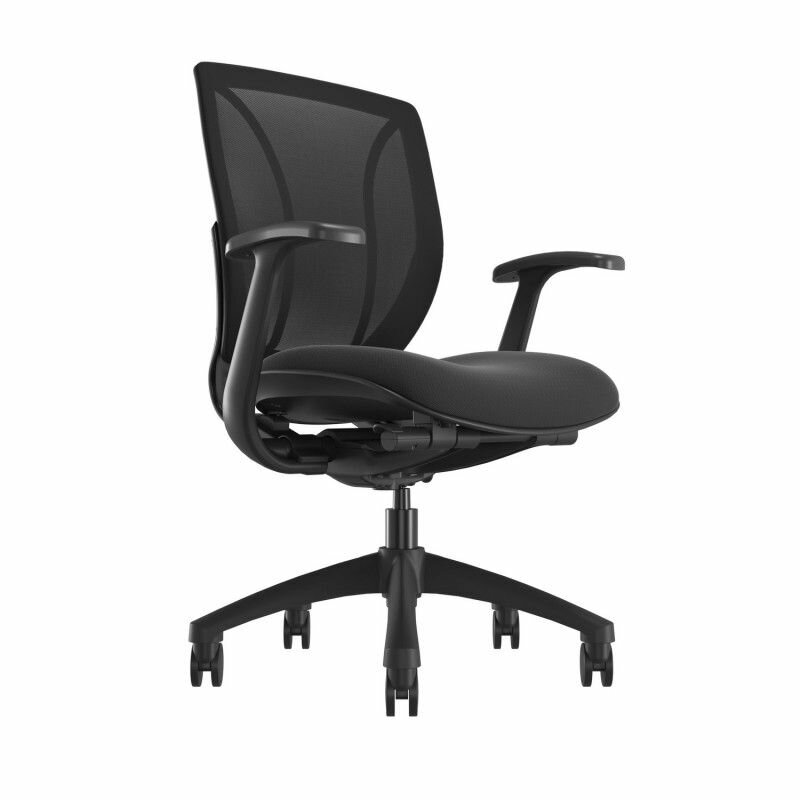 Компьютерное кресло KARNOX EMISSARY Romeo-сетка Черный Размеры: Высота 940мм Глубина 550мм Ширина 660мм