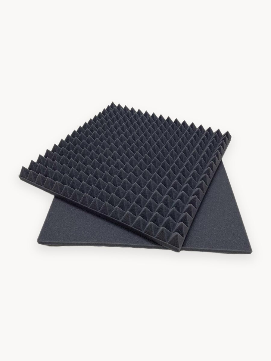 "Topp30" - акустический поролон в виде пирамиды (4 листа 47,5х47)