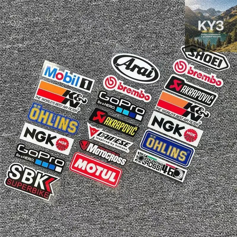 Персонализированные наклейки на автомобиль Toyota NGK, спортивные/внедорожные наклейки, один комплект