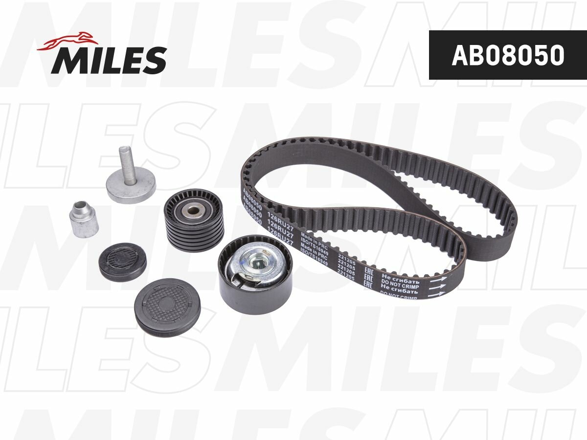 MILES Комплект ремня ГРМ RENAULT duster/megane/clio/laguna 2.0