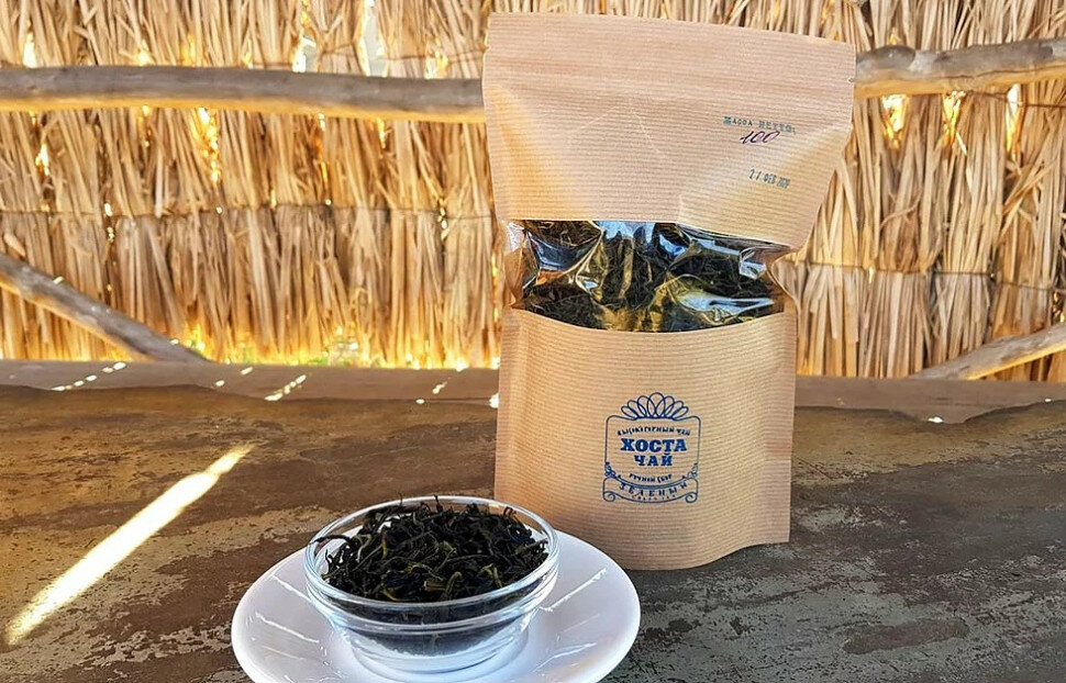 Краснодарский чай зеленый Хоста р/с Органический 100гр м/у