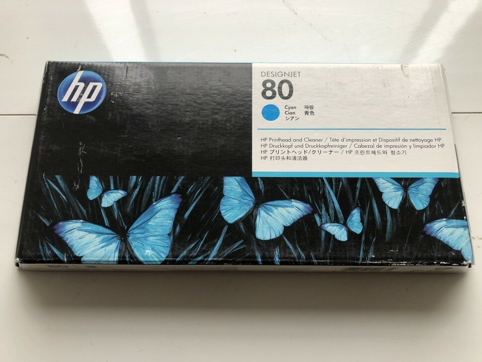 Картридж HP C4821A печатающая головка №80 для HP DesignJet 1050c, HP DesignJet 1050c Plus