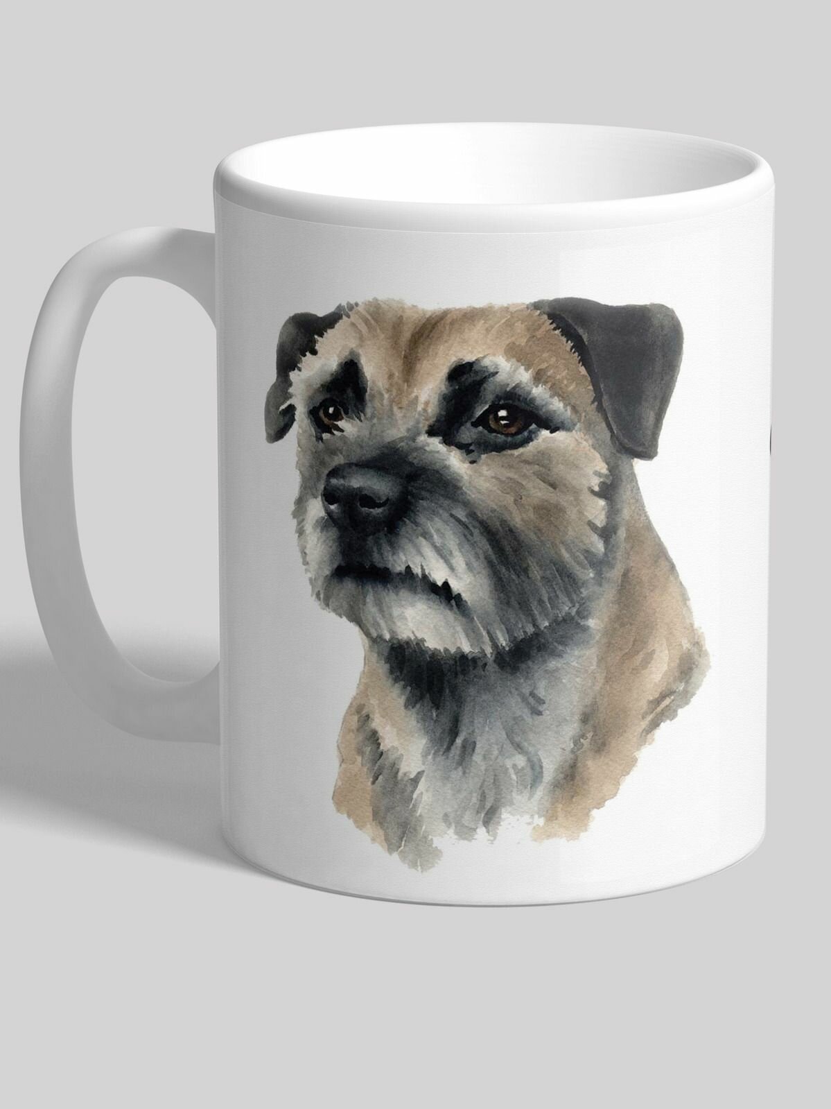 Кружка cooperative.moscow " Лучший друг Бордер-терьер " ( Бордер-терьер , кружка с Бордер-терьером , кружка Бордер терьер , собаковод, собака, подарок с любовью, кружка с собакой) , 330 мл, 1 шт