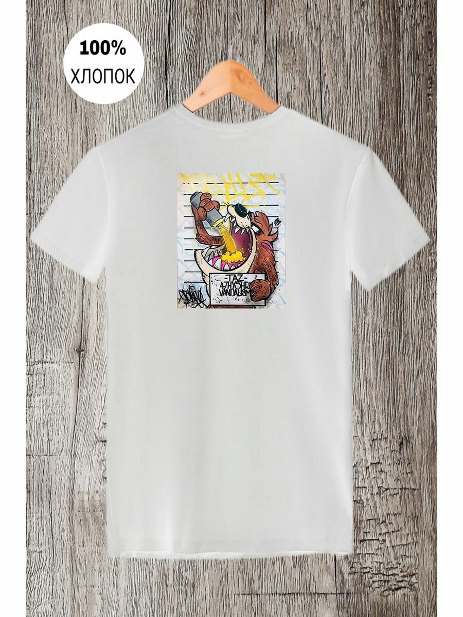 Футболка бешеный пес пьет энергетик