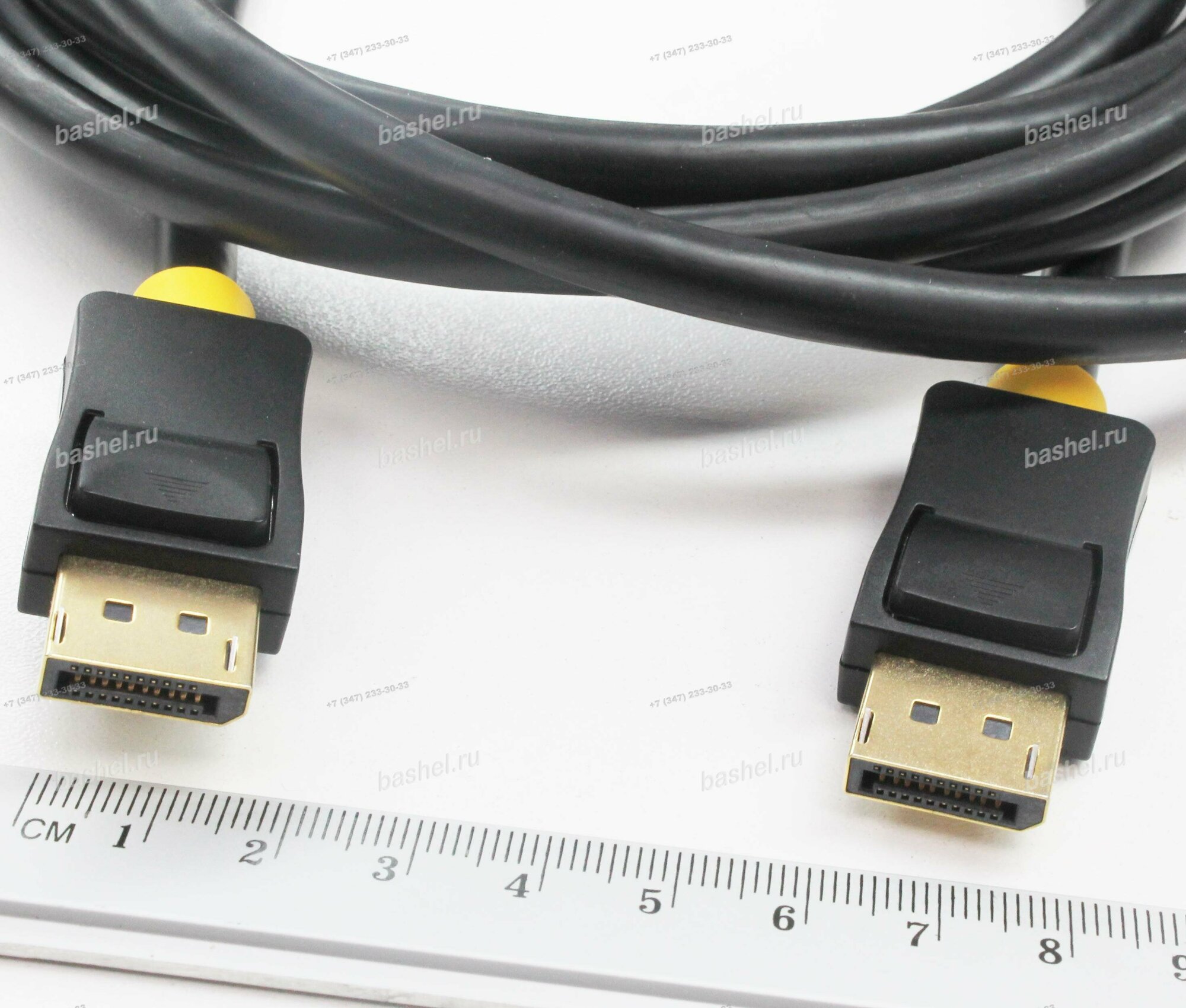 Шнур Displayport(M)-Displayport(M) v1.2, 28 AWG Greenconnect 1,0 м (GCR-DP2DP-1.0m), Greenconnect Russia