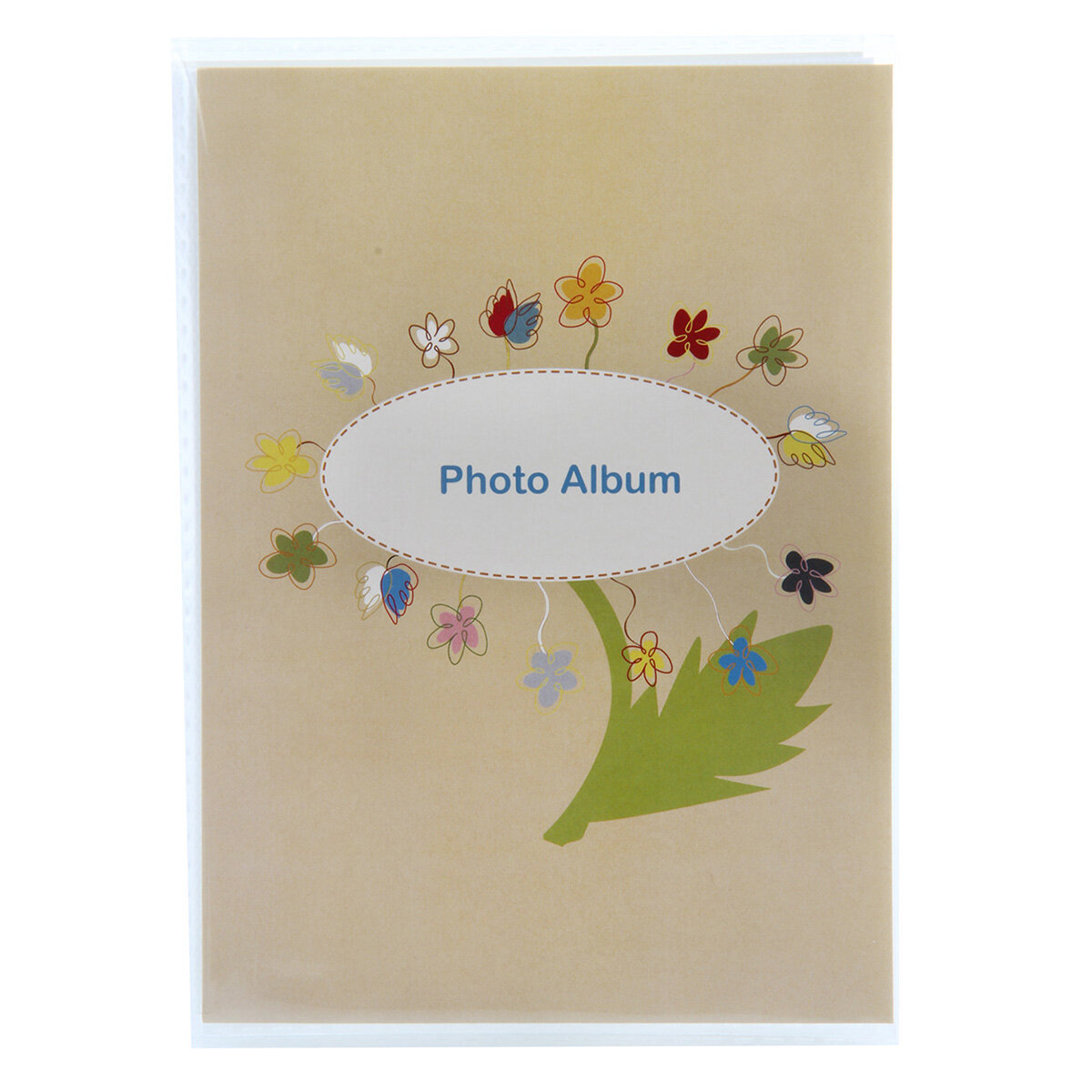 VELD CO Фотоальбом на 36 фото 10x15 см с пп карманом и мягкой обложкой 11.5x16 см