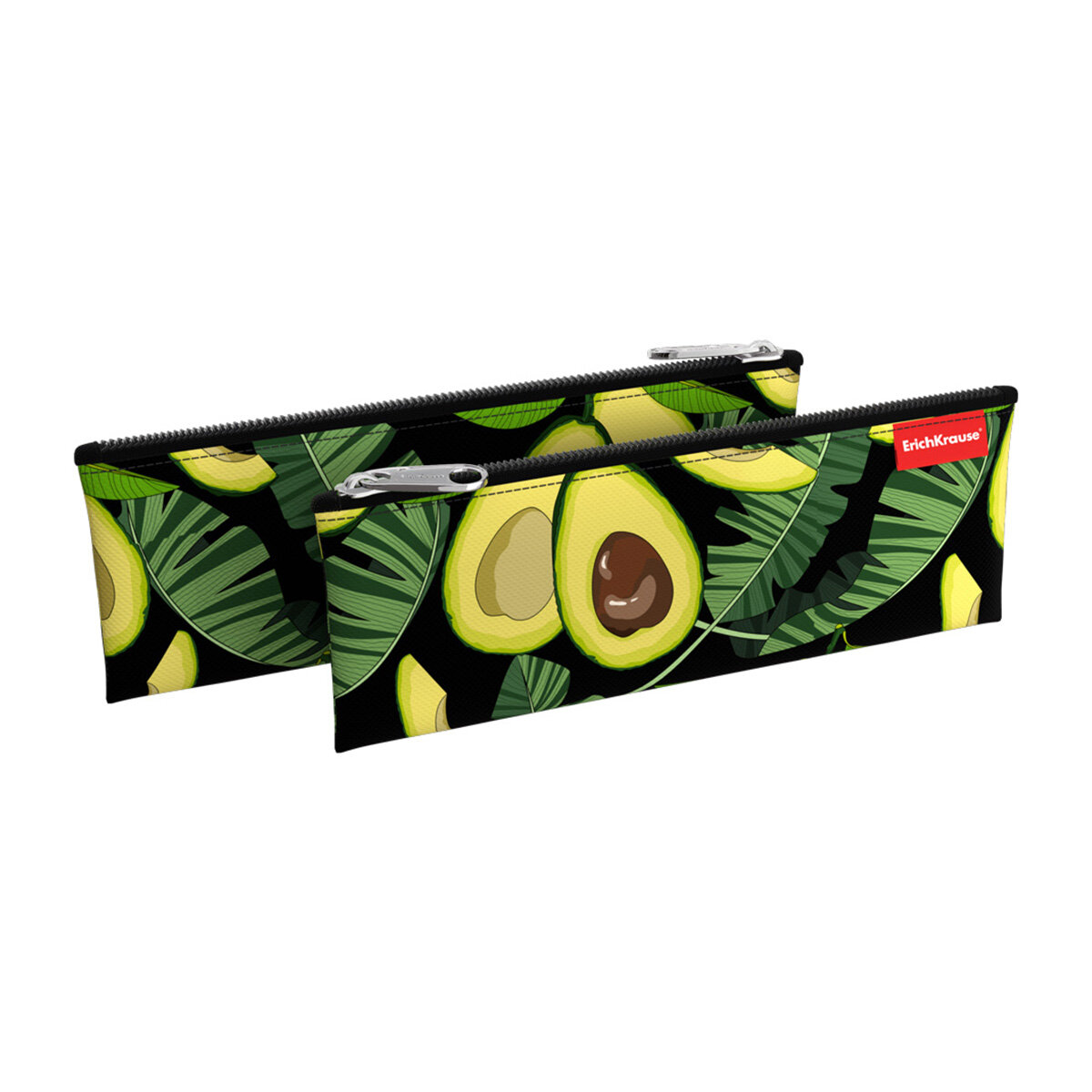 ErichKrause Пенал-конверт Avocado Night 52432-BQ71 1×27×9.5 см для школьных принадлежностей