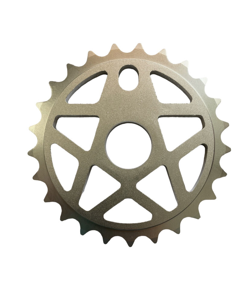 Звезда передняя BMX, 25 зубьев, алюминий 1/2 x 1/8