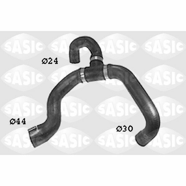 Патрубок радиатора для автомобиля Ford, SASIC SWH6661 (1 шт.)