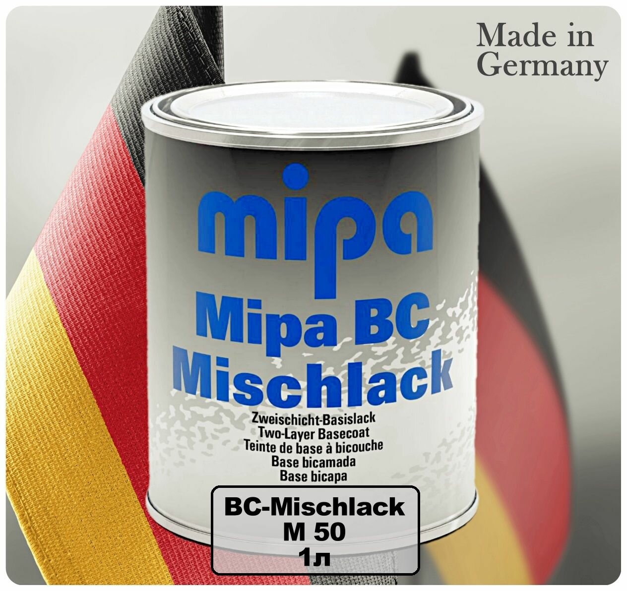 Краска базовая MIPA BC-Mischlack М 50 Жемчужно-голубой 1л