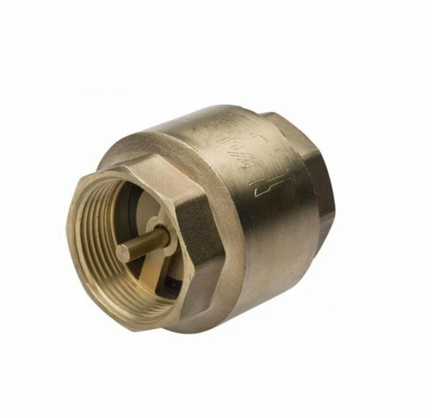 Обратный клапан Frap F271.08.3, латунь, 1" 1/2", с латунным штоком
