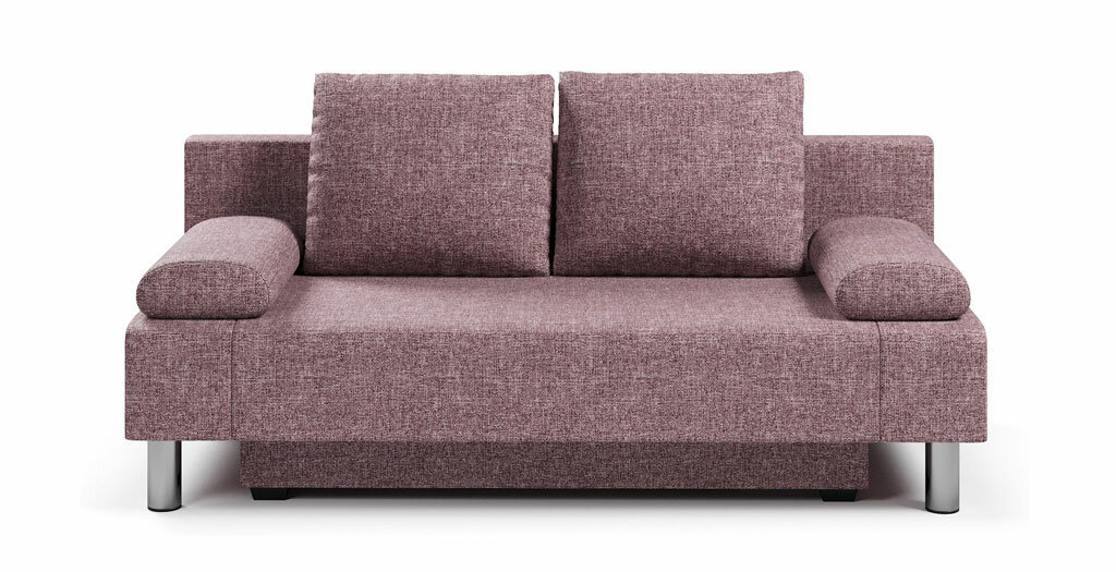 Диван-кровать Парма, 200х90х90 см, механизм Еврокнижка, мягкие подлокотники