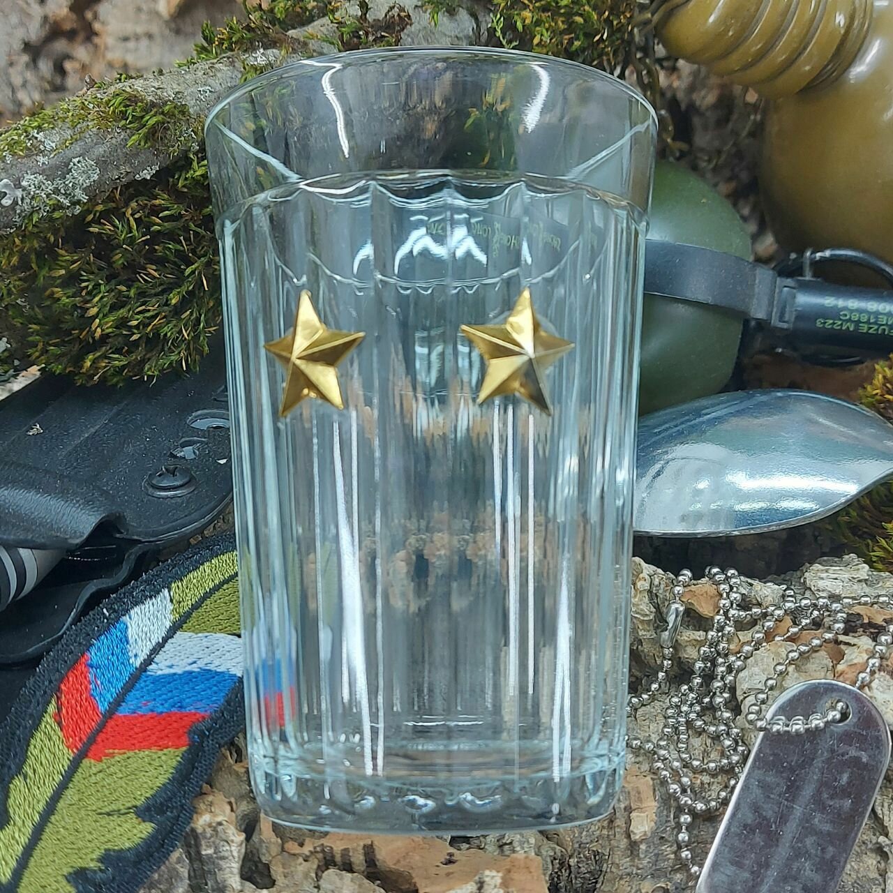 Стакан проставной граненый подполковник