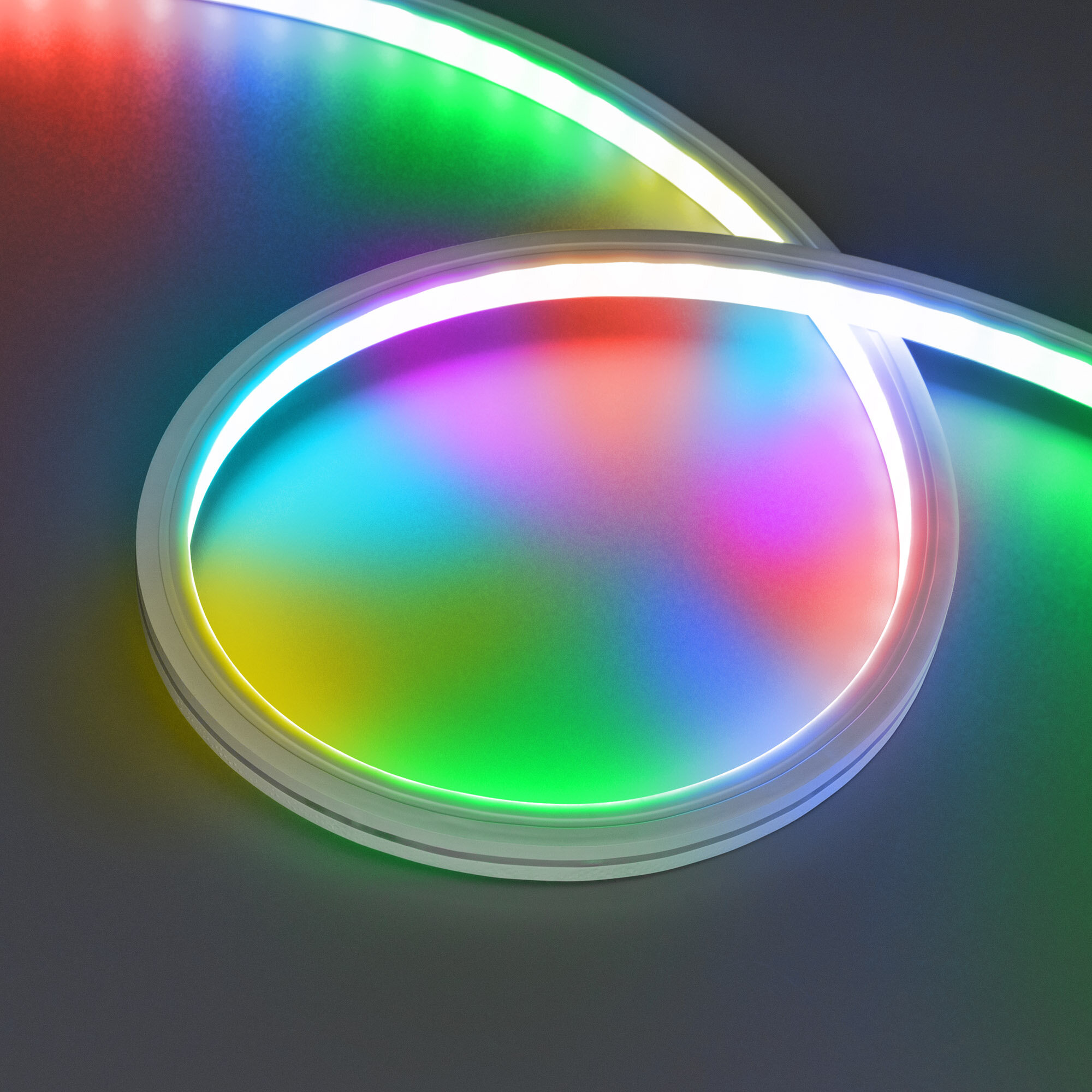 Грейзер Arlight Грейзер SPI THOR-TOP-B70-10x10mm 24V RGB (15 W/m, IP67, 5m, wire x2) (Arlight, Вывод кабеля вниз), 5м