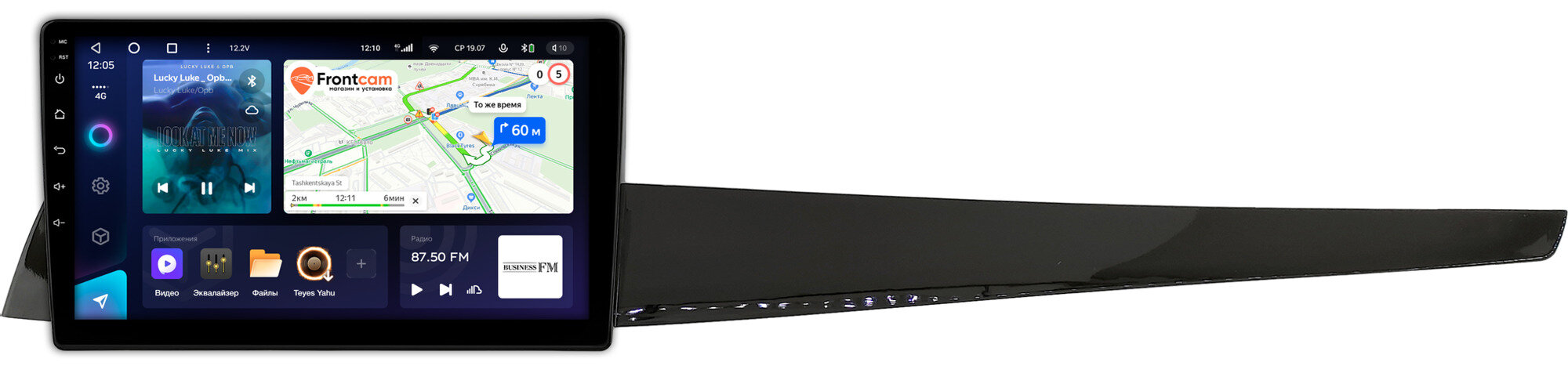 Штатная магнитола Teyes CC3 360 6/128 10" RM-10-1492 Renault Latitude, Laguna 3 2007-2015 Android 10 (4G-SIM, DSP, QLed)