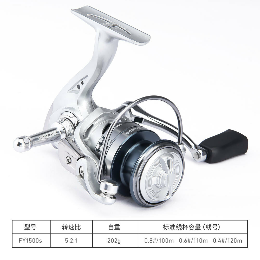 Мини-гольф приманка Haodun, спиннинговая катушка, кастомная катушка Stella с двойным рычагом, длинная кастинговая микро-катушка SW