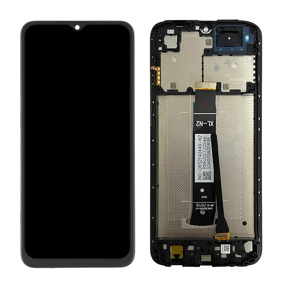 6,52 "экран для Xiaomi Redmi A2 A2 + ЖК-дисплей с сенсорным экраном дигитайзер в Black With Frame