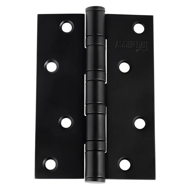 Петля универсальная ADDEN BAU 100х70х2,5мм черный для мебели, дверей и шкафов