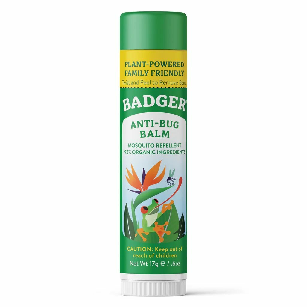Badger Company, Бальзам для защиты от насекомых с цитронеллой и розмарином, стик, 17 г