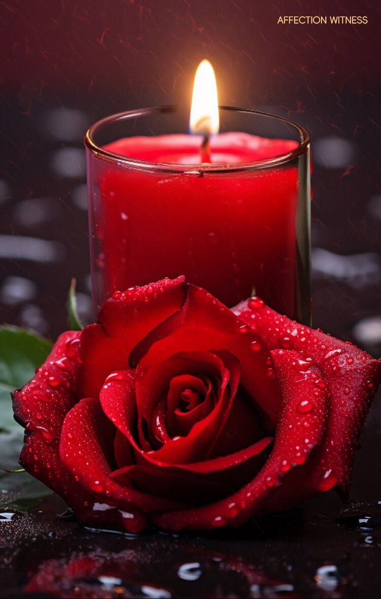 Низкотемпературная BDSM свеча с ароматом розы