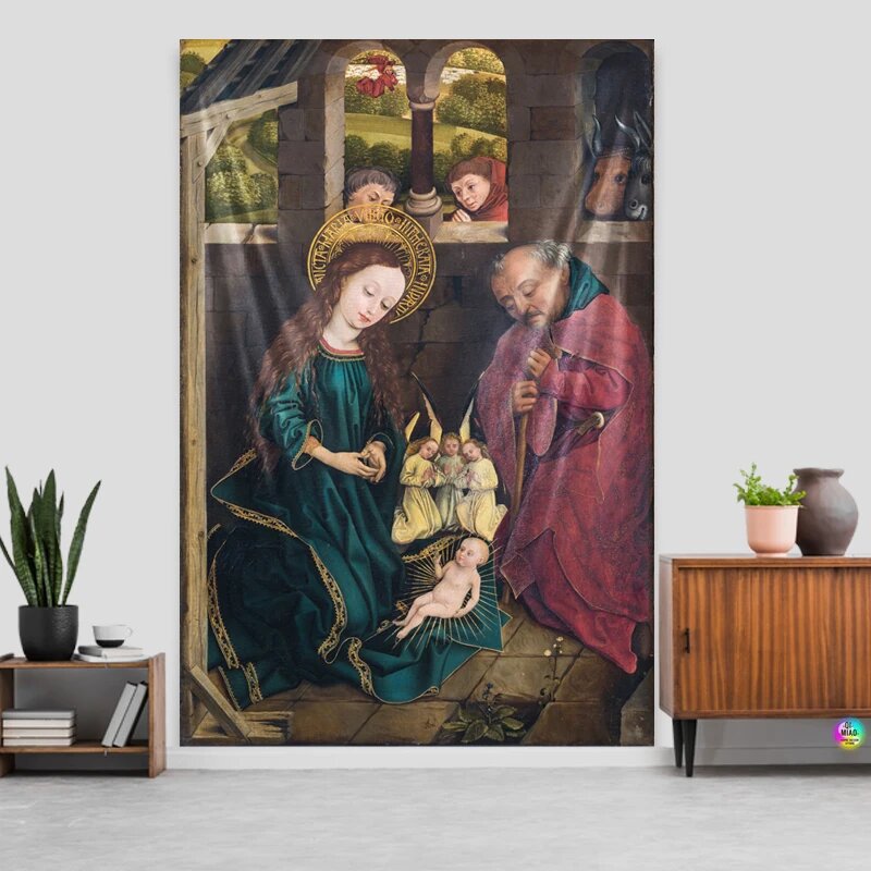 Гобелен Рождественский с Иисусом, 200x150cm, Цвет: 002