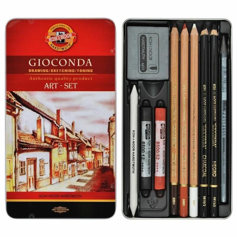 Набор графических материалов Koh-I-Noor Gioconda (10 предметов в наборе)