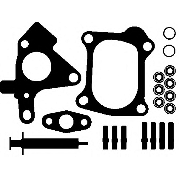 ELRING 714.351 рем. к-кт турбокомпрессора монтажный\ Suzuki (Сузуки) jimny 1.5d 05