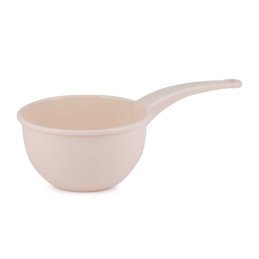 Ковш пластиковый 2 литра, цвет бежевый - для зачерпывания и переливания жидкостей, пересыпания сыпучих продуктов, а также для использования в ванной и в саду.