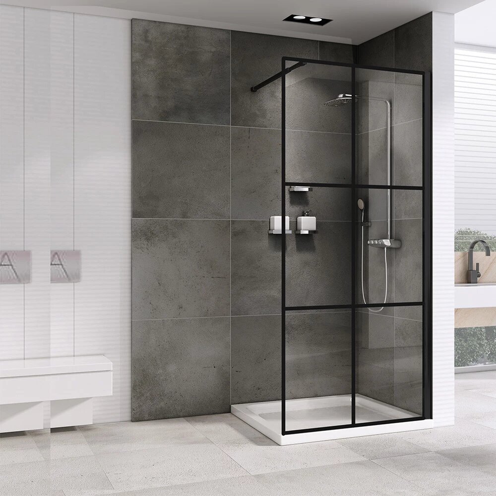 Душевая перегородка Abber Immer Offen AG62120B8 120x200