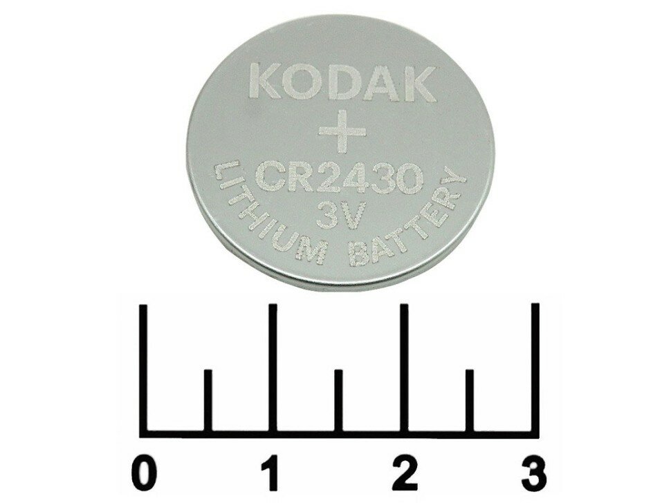 Батарейка CR2430 3V Kodak Lithium