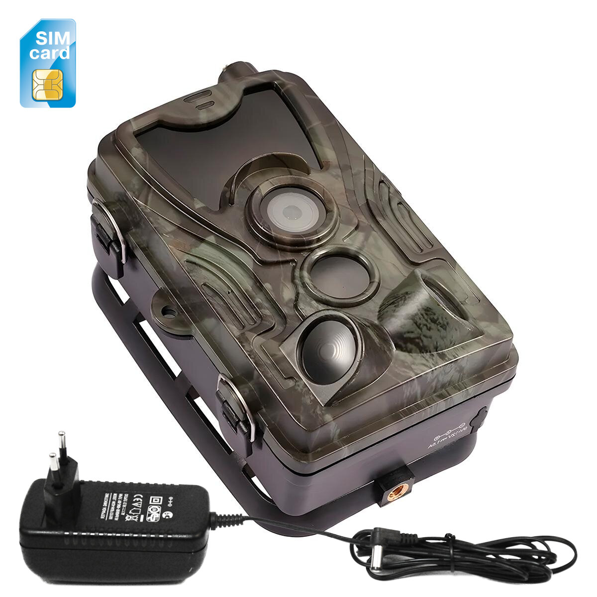 Фотоловушка Filin 801G-HC-LTE Pro-4K (S27187OF) (с голограммой) - фотоловушка 4G для охоты, фото ловушка филин. Удаленный доступ к архиву, облако.