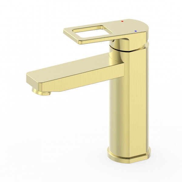 Смеситель для раковины Wonzon&Woghand, Брашированное золото WW-88139010-BG