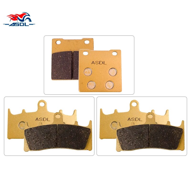 Мотоциклетные аксессуары, передние и задние тормозные колодки, дисковые планшеты для Suzuki GSF1200 Naked Bandit 6, поршневой суппорт 2001-2005 04 GSF 1200
