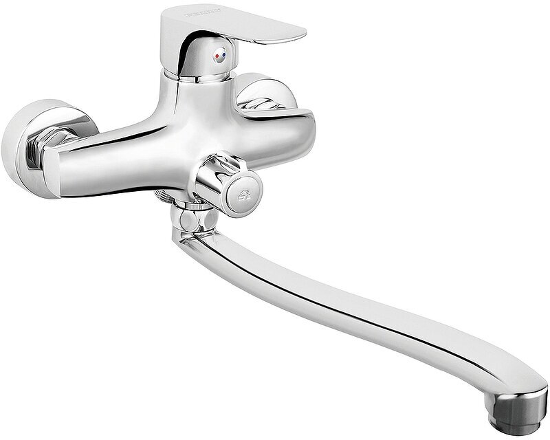 Смеситель для ванны Ferro Tiga Verdeline BTG5A Хром