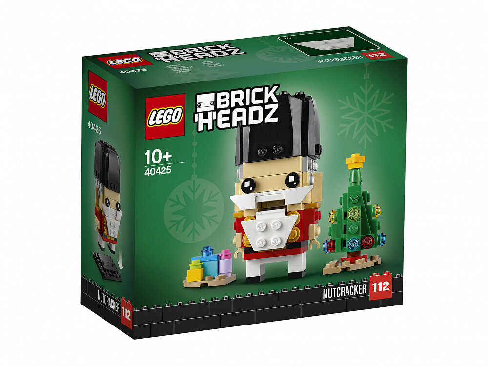 Конструктор LEGO BrickHeadz Сувенирный набор Щелкунчик 40425